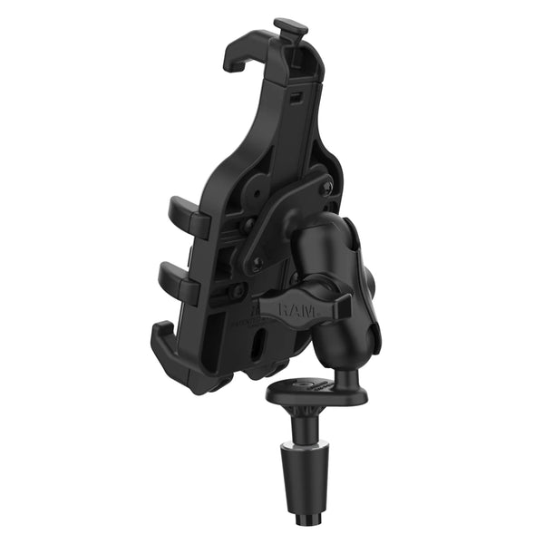 RAM® Quick-Grip™ Pro Phone Mount with Fork Stem Base - Short - RAM-B ...