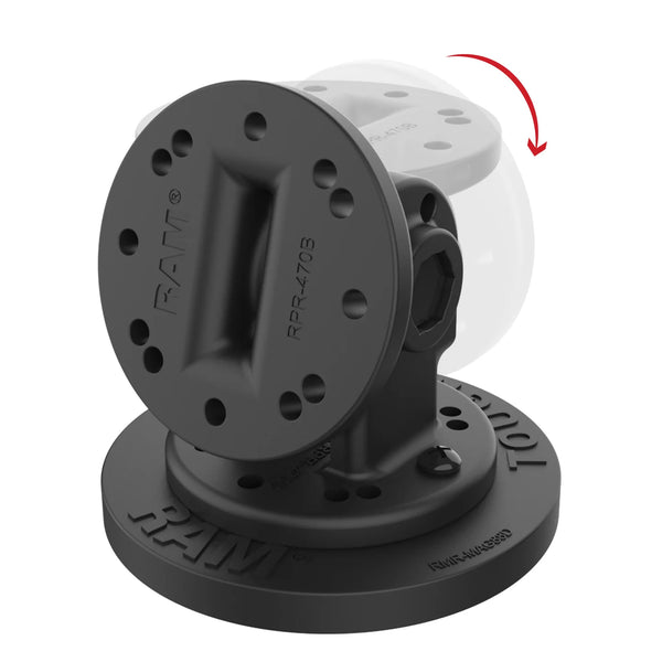 RAM® Single Pivot Magnetic Mount - RAP-101-PV4-NK-MAG88U | OC Mounts