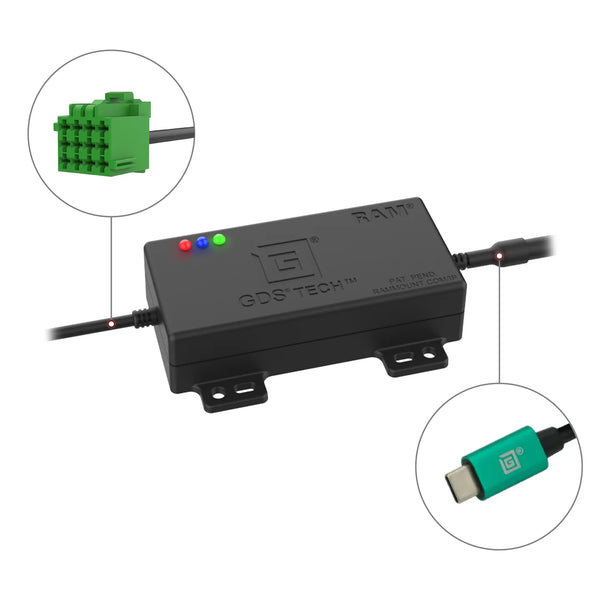 GDS® CAN Bus with FMS Connector - RAM-GDS-CAN-FMSU | OC Mounts