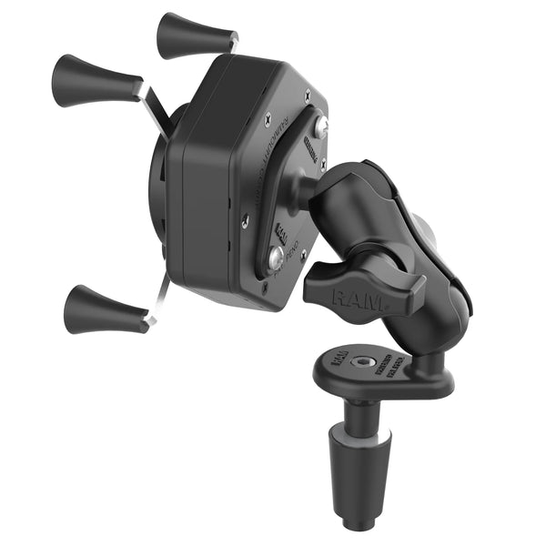 RAM® X-Grip® Phone Mount with Vibe-Safe™ & Fork Stem Base - Short - RAM ...