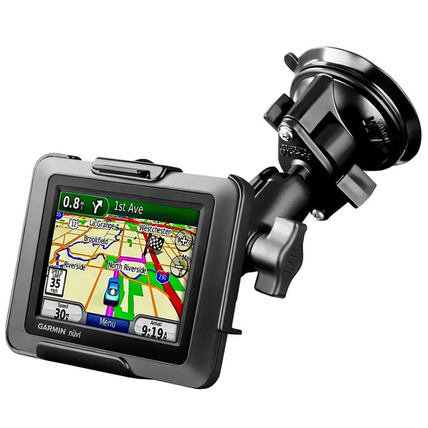 RAM® Twist-Lock™ Suction Cup Mount for Garmin nuvi 220, zumo 220 + More ...