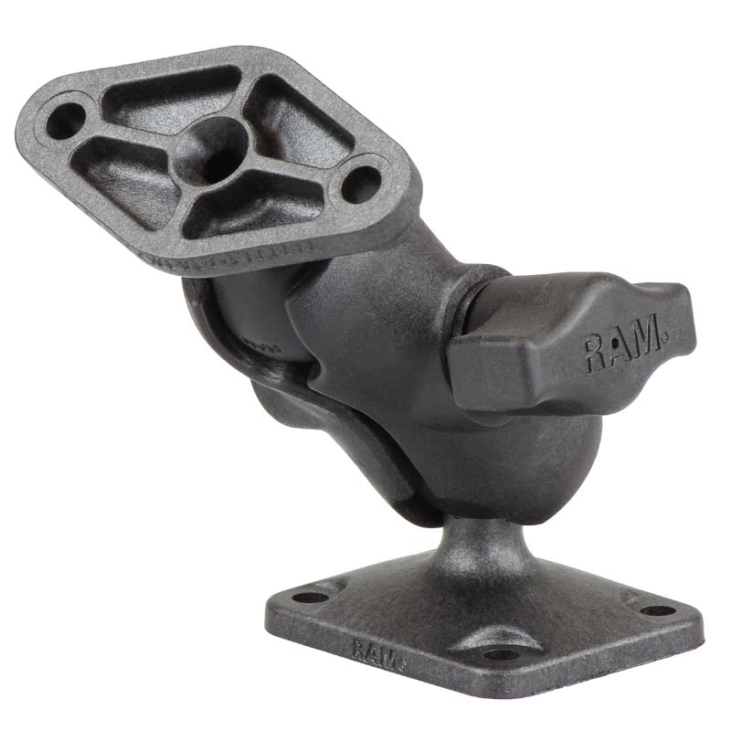 RAM® Composite Double Ball Mount with Diamond & AMPS Plates - RAP-B-238 ...