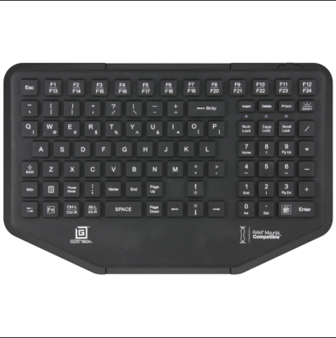 GDS® Keyboard™ with 10-Key Numeric Pad - RAM-KB4-USB | OC Mounts