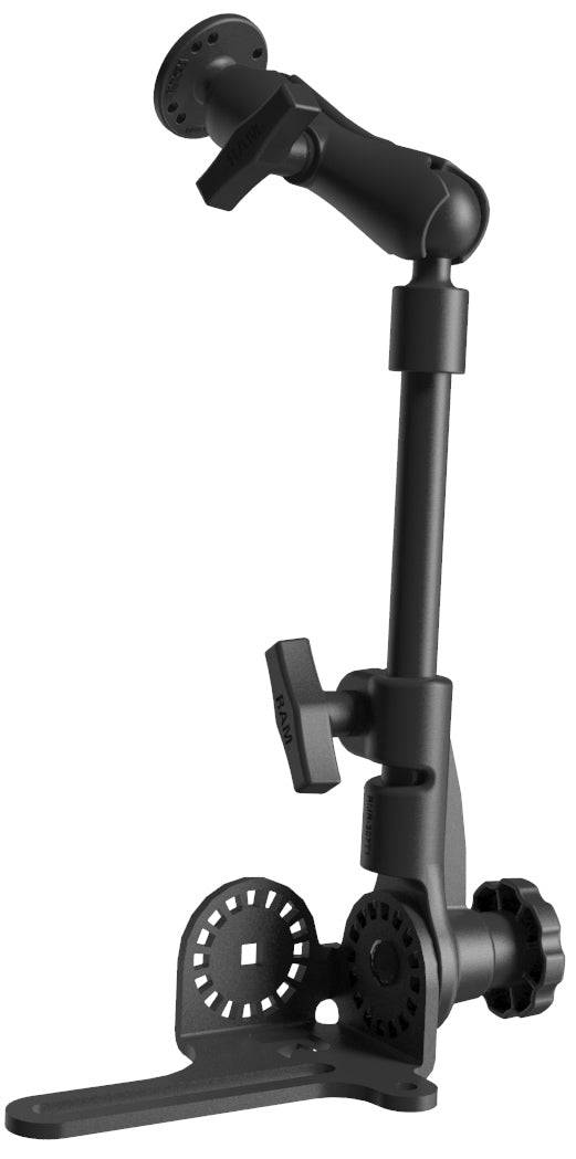 RAM Universal No-Drill™ RAM POD HD™ Vehicle Mount with Double Socket ...