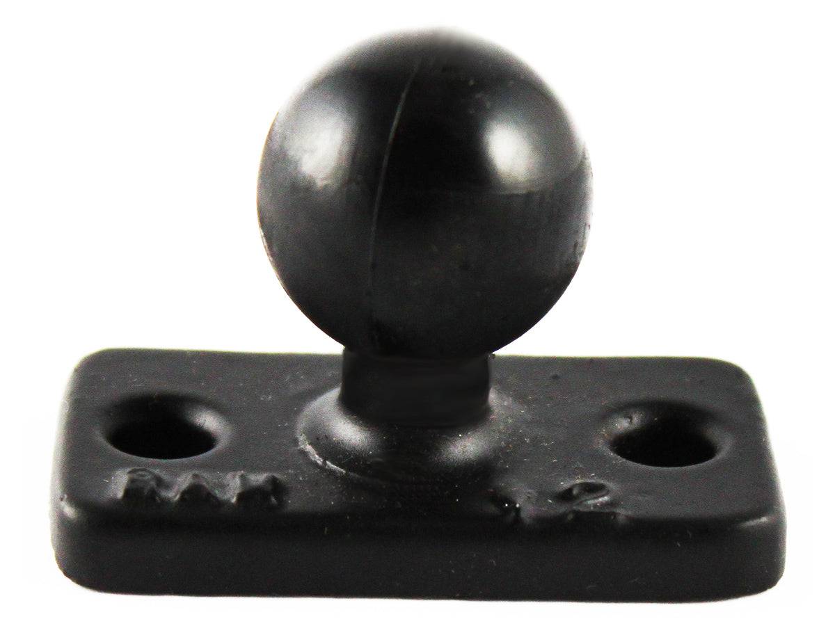 RAM B Size 1" Ball and Rectangular Plate with 1.5" 2-Hole Pattern - RAM ...