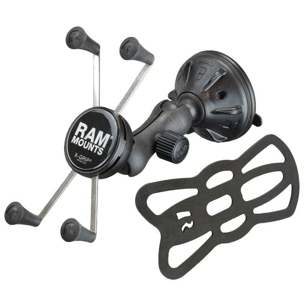 RAM® X-Grip® Large Phone Mount with Low-Profile Suction Base - RAP-B ...