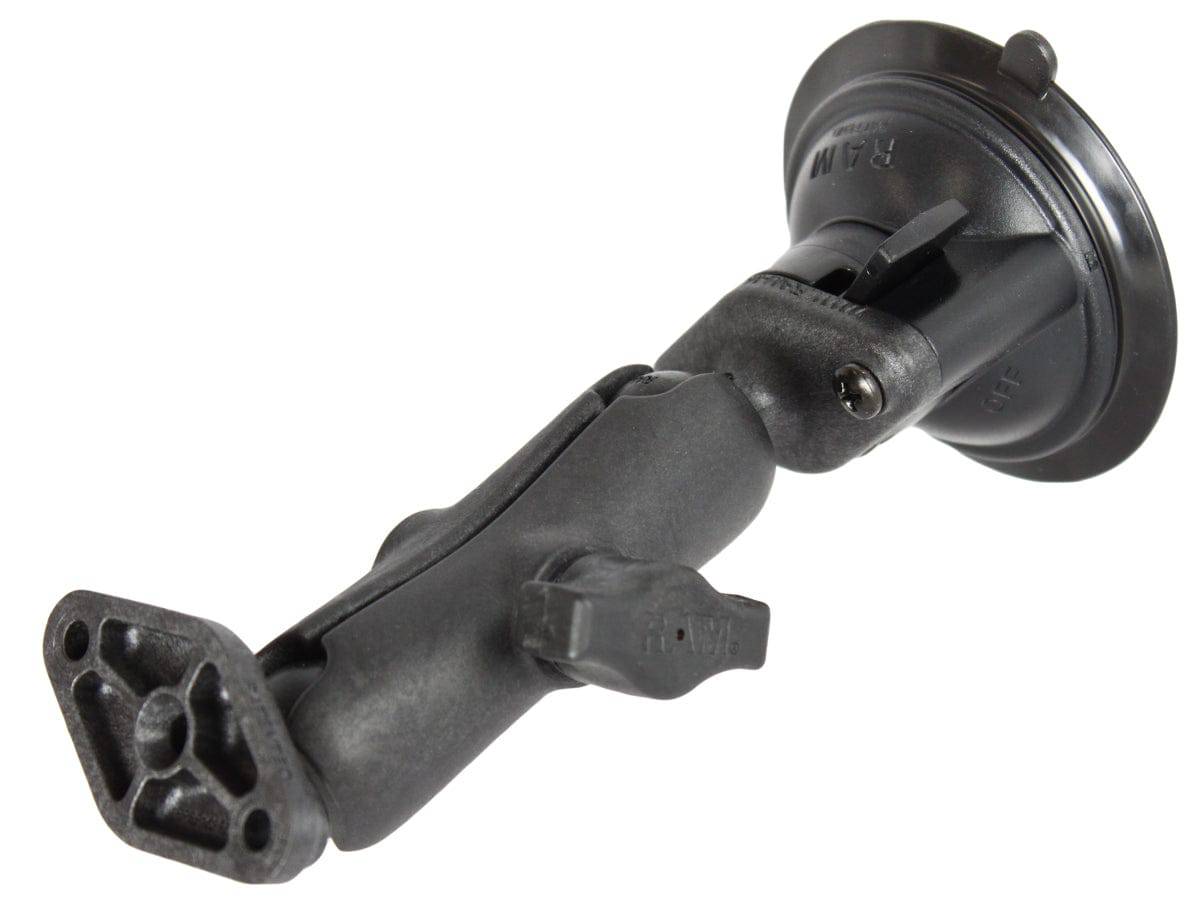 RAM Composite Twist-Lock™ Suction Cup with Double Socket Arm and ...