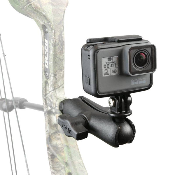 RAM® Bow-Cam™ Mount with Universal Action Camera Adapter - RAP-B-379 ...