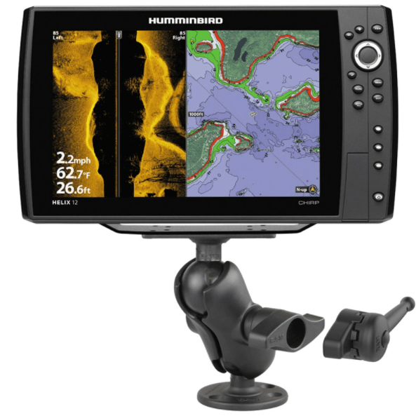 Fishfinder Humminbird SOLIX 12 Flat Surface | OC Mounts