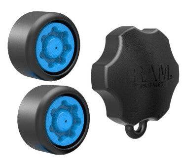 RAM® Pin-Lock™ Security Kit for Single Curved Swing Arms - RAP-S-KNOB ...