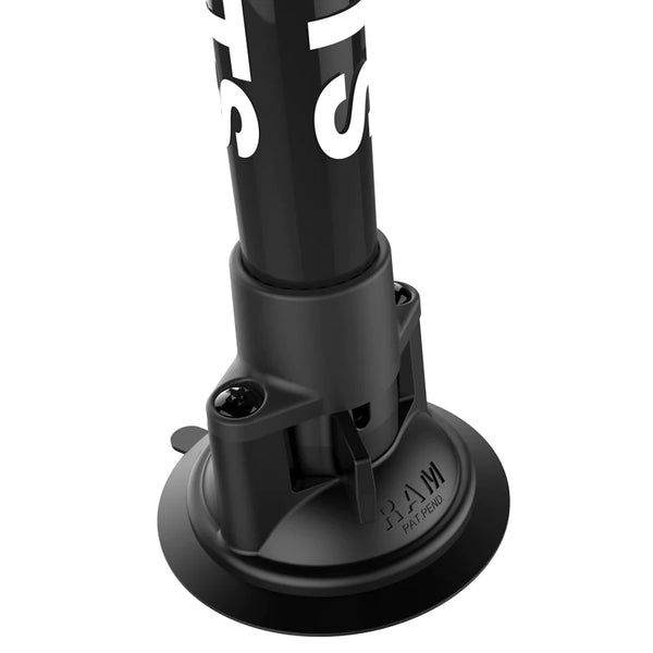 RAM® X-Grip® Phone Mount with RAM® Twist-Lock™ Suction Base & 18" Pole ...