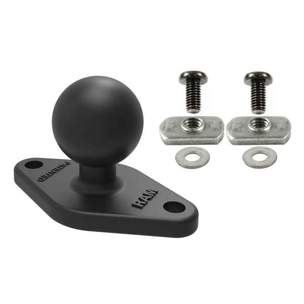 RAM® Ball Adapter with Flat Panel Mounting Hardware - 3/8" Screws | OC ...